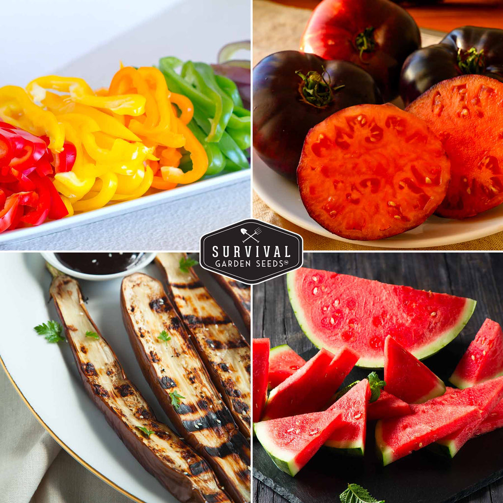 Drought-Tolerant Vegetable Seeds Variety Pack – 10 Heat-Resilient, Ful ...