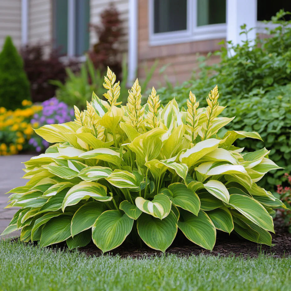 Rare Yellow Gold Hosta Seeds – Bright Lime Green and Golden Shade Foli ...