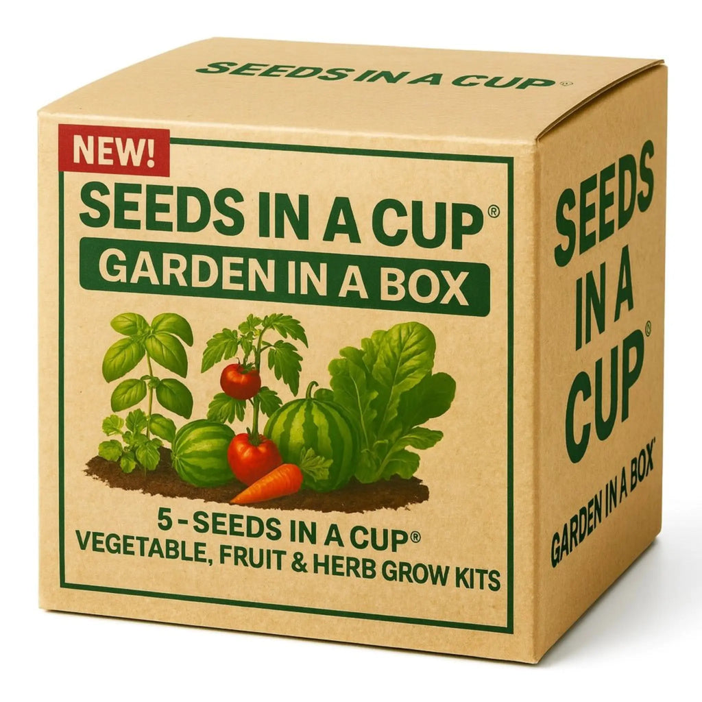Garden in a Box - 5 Vegetable & Herb Growing Kits | Complete Indoor Ga ...