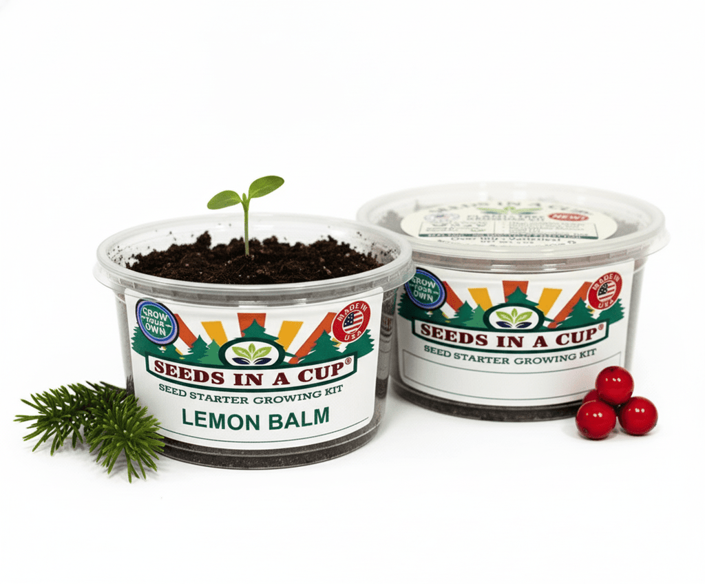 Lemon Balm Growing Kit - Herb Seed Starter Kit – Shortcake Farms "The ...