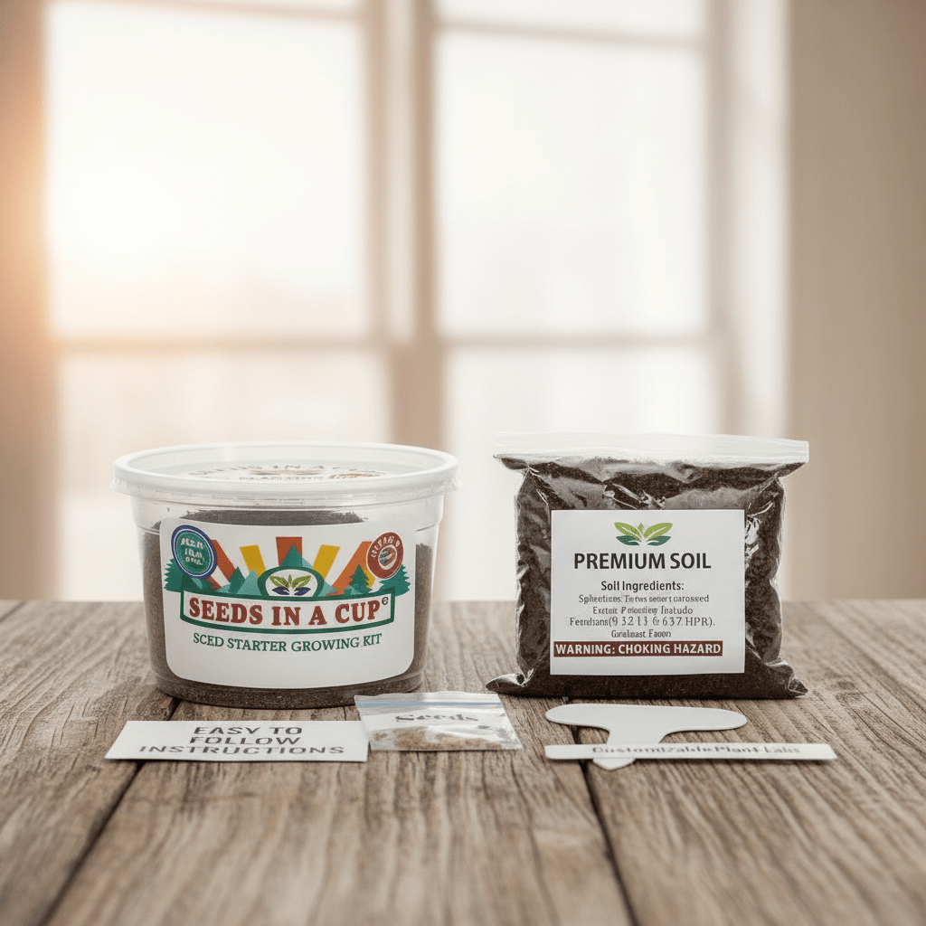 Squash Growing Kit - Vegetable Seed Starter Kit – Shortcake Farms "The ...